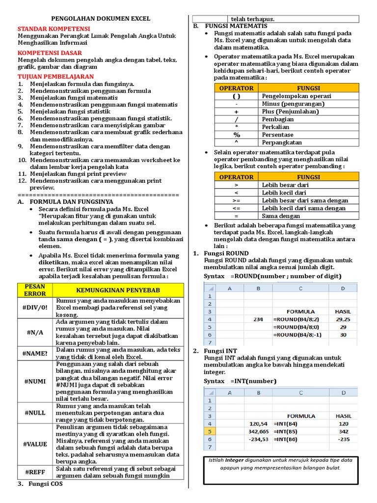 Panduan Excel untuk Pemula | PDF | Teknologi & Rekayasa