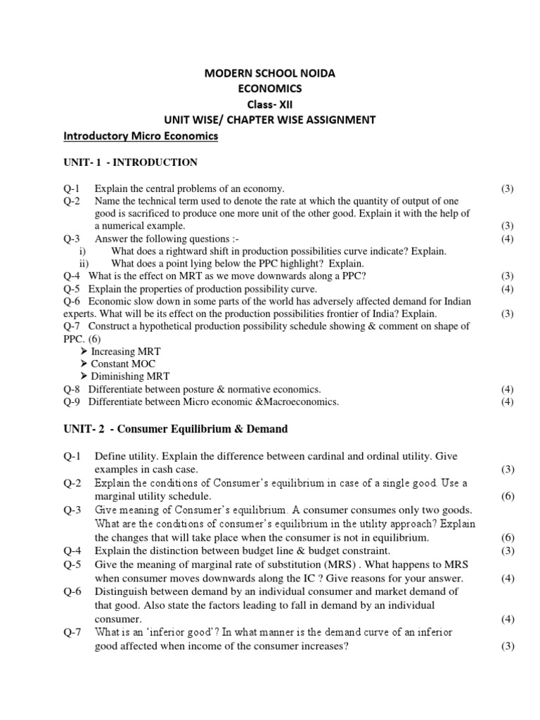 MODERN SCHOOL NOIDA Holiday Assignments | PDF | Government Budget ...
