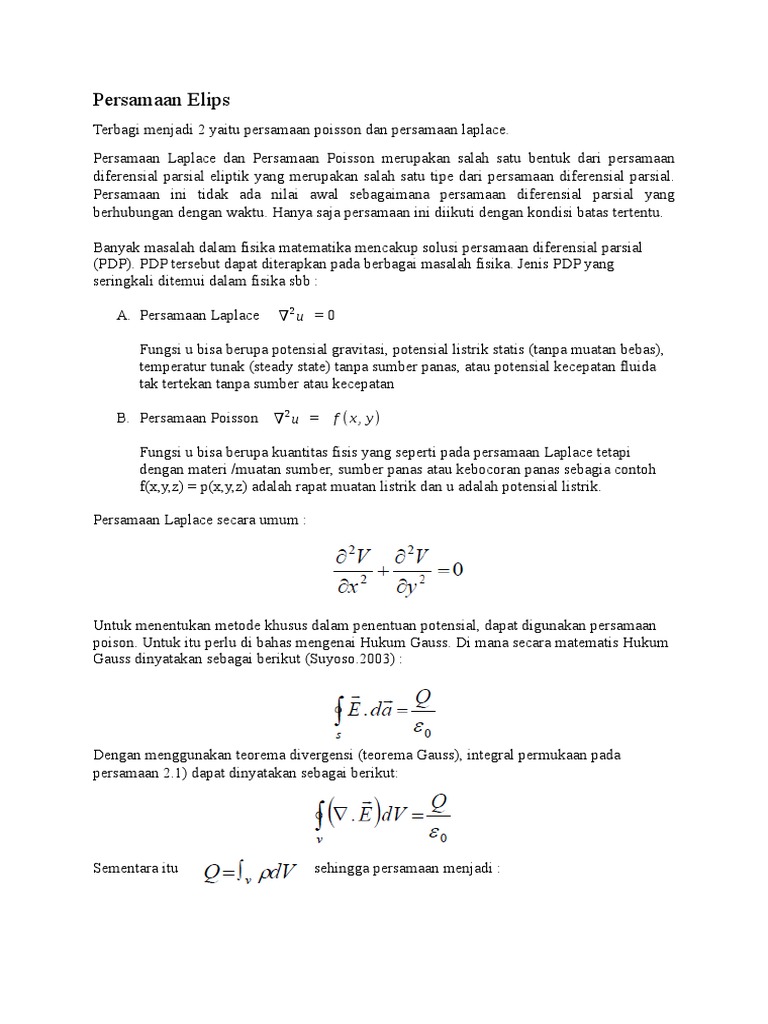 Persamaan Elips | PDF