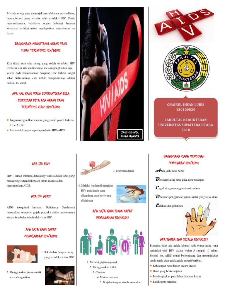 Leaflet Hiv | PDF