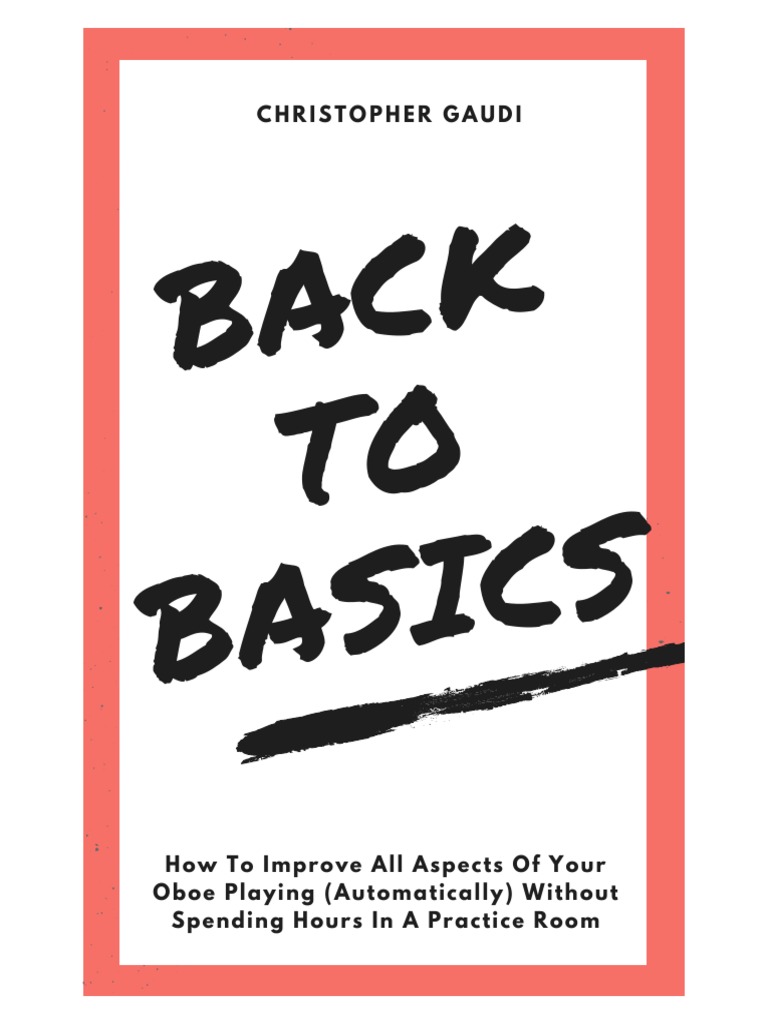 Back To Basics | PDF | Musicology | Music Theory