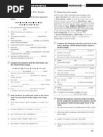 Finished or Unfinished Interactive Worksheet | PDF | Language Mechanics ...