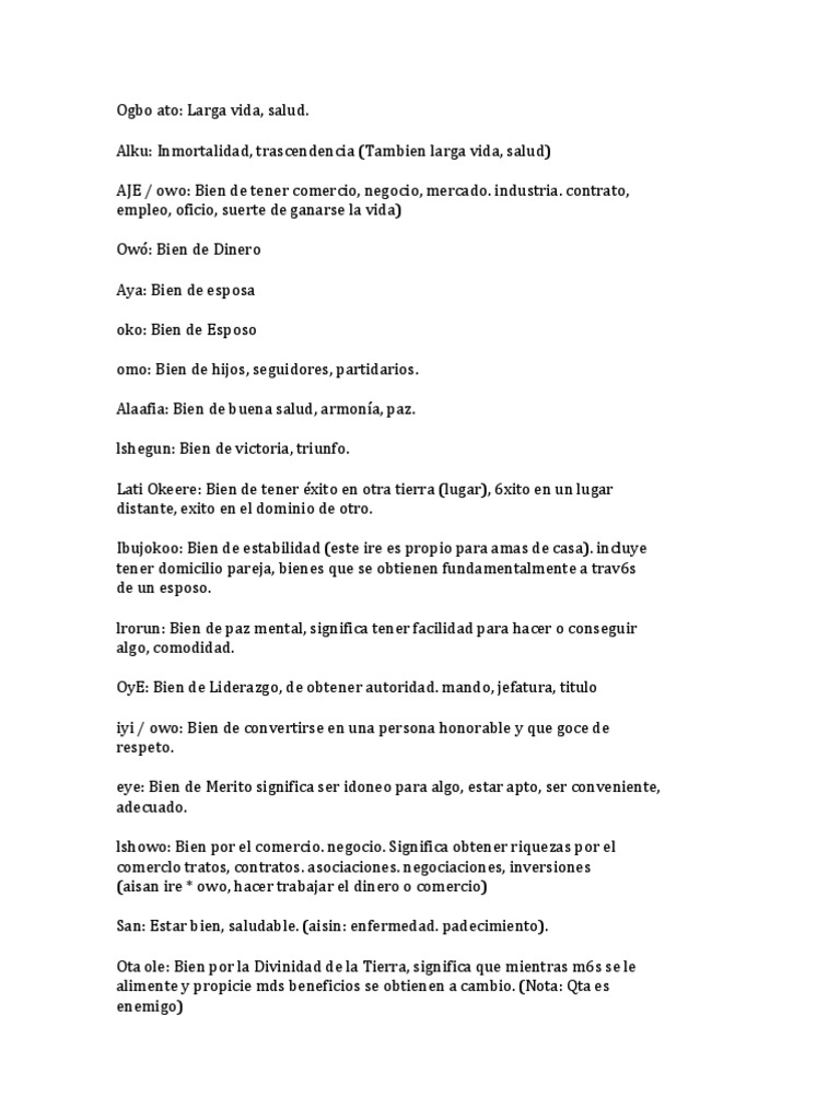 Ire U Osogbo | PDF | Lesión | Bienestar