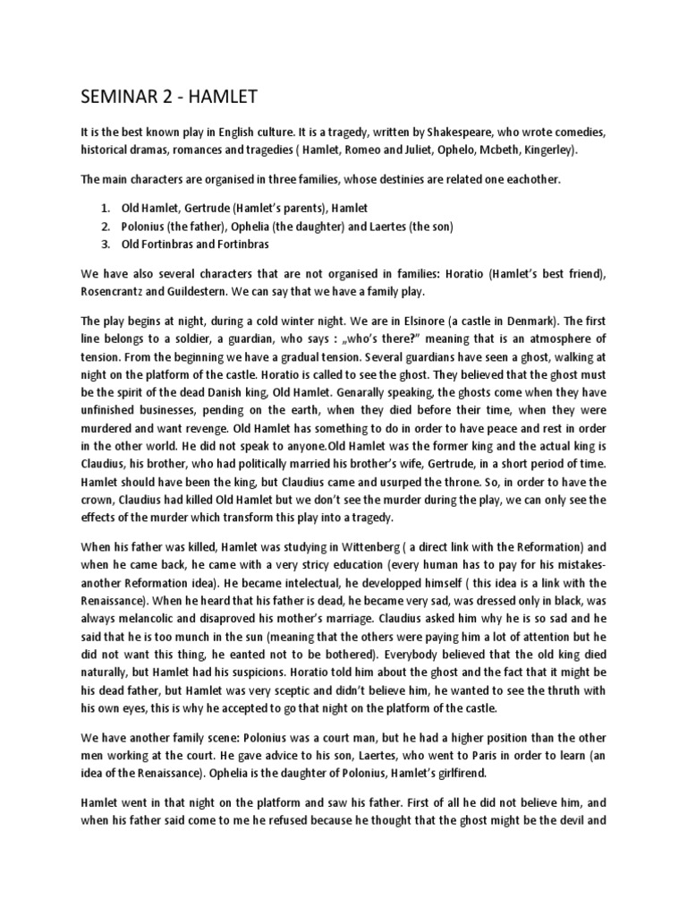 Hamlet | Download Free PDF | Hamlet | Shakespearean Tragedies