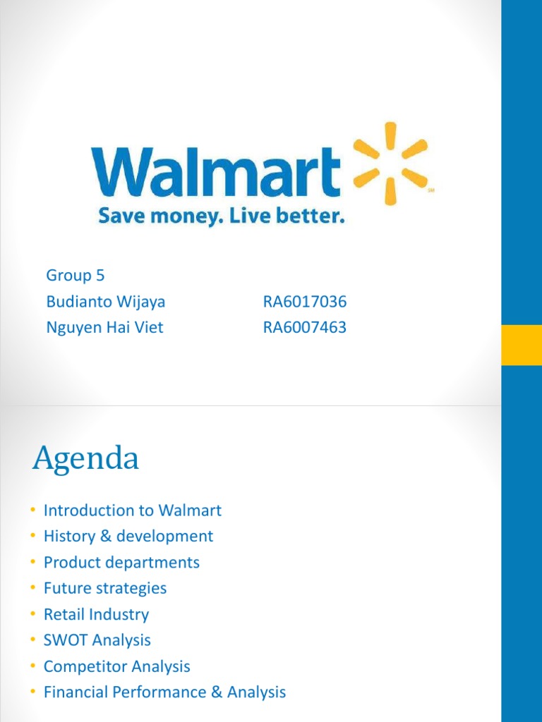 Walmart Group 5 Project Analysis | PDF | Walmart | Revenue