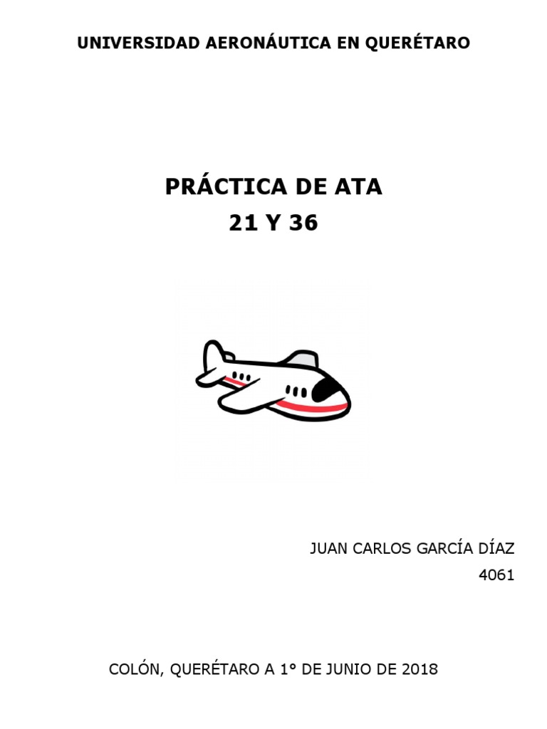 Ata 21 36 | PDF | Aire acondicionado | Avión
