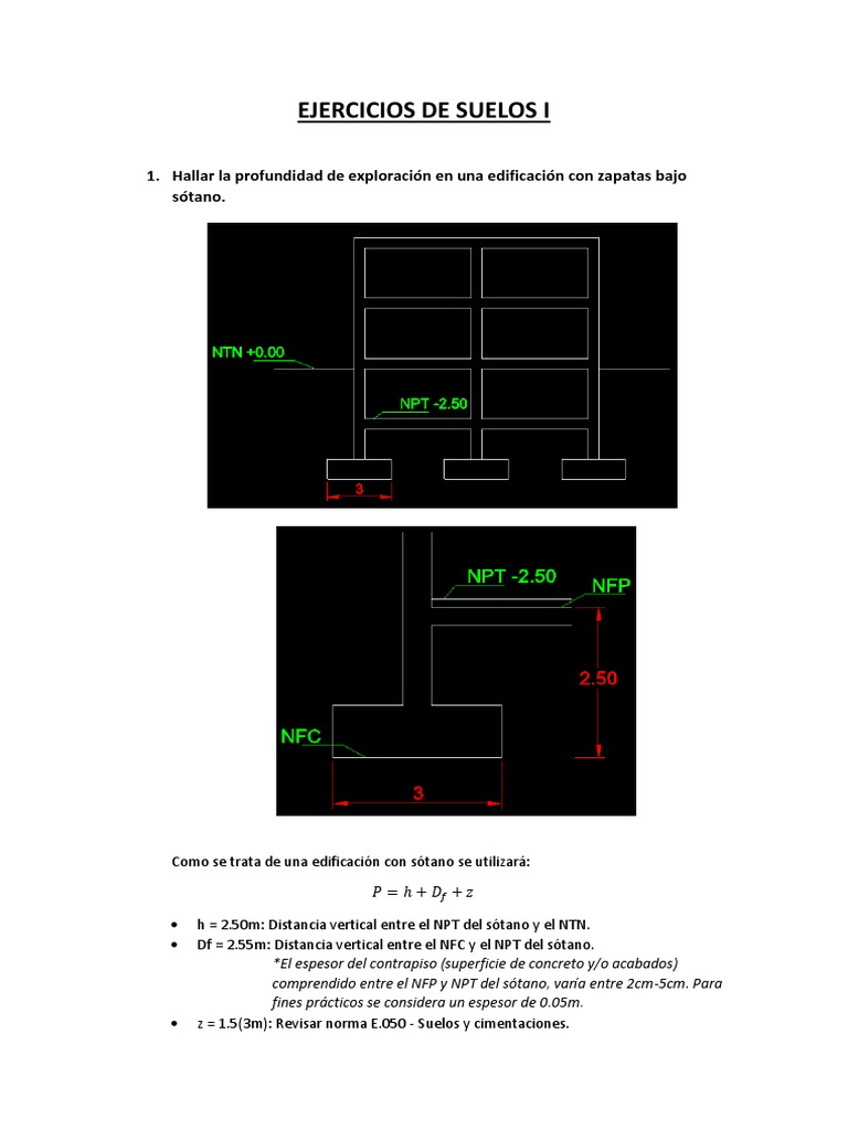 Ejercicios - Suelos I | PDF | Materiales naturales | Naturaleza