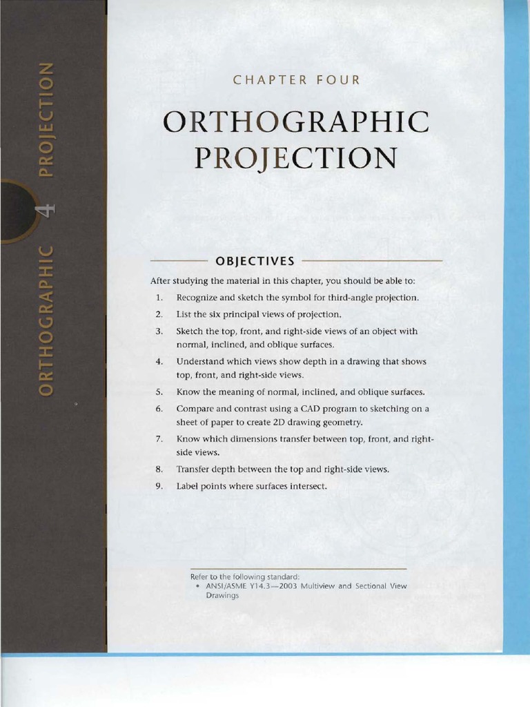 Orthographic Projection Practice | PDF | Drawing | Technical Drawing