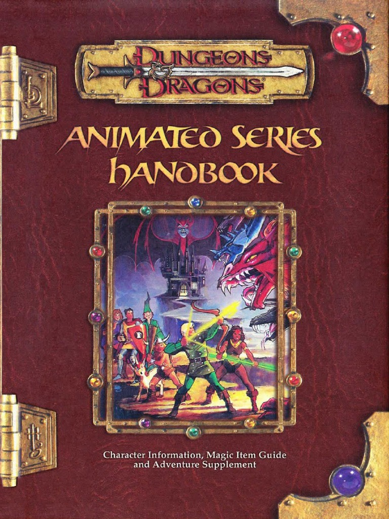 Animated Series Handbook | PDF | Dwarf (Dungeons & Dragons) | Leisure