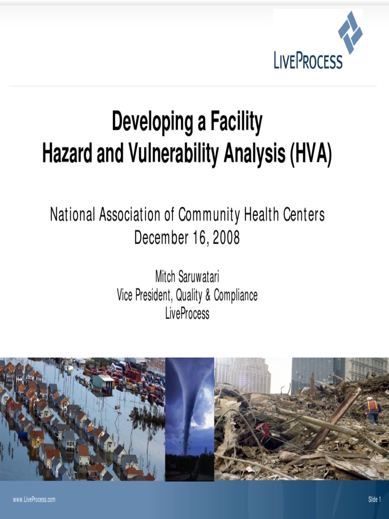 Developing A Facility Hazard and Vulnerability Analysis (HVA) | PDF ...
