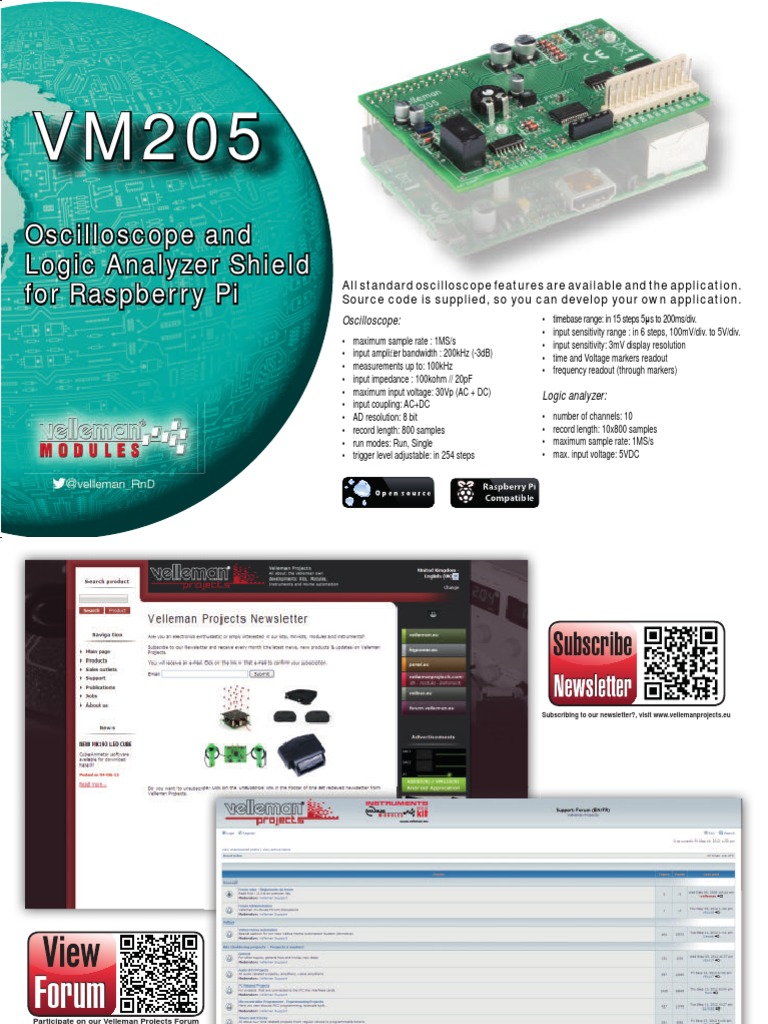 VM 205 | PDF | Computer Engineering | Electronics