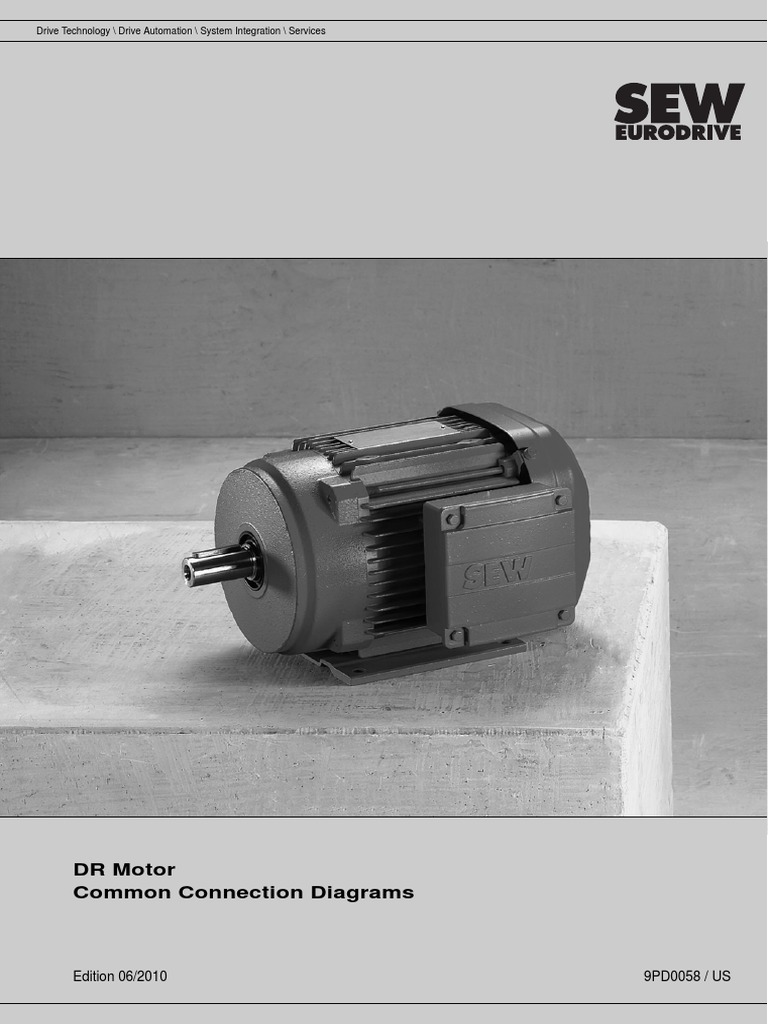 SEW EURODRIVE Wiring Diagrams (New) | PDF | Electric Motor | Electrical ...