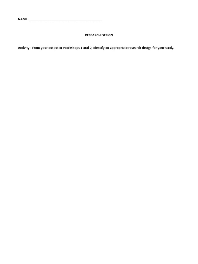 Workshop 3 Template Pdf