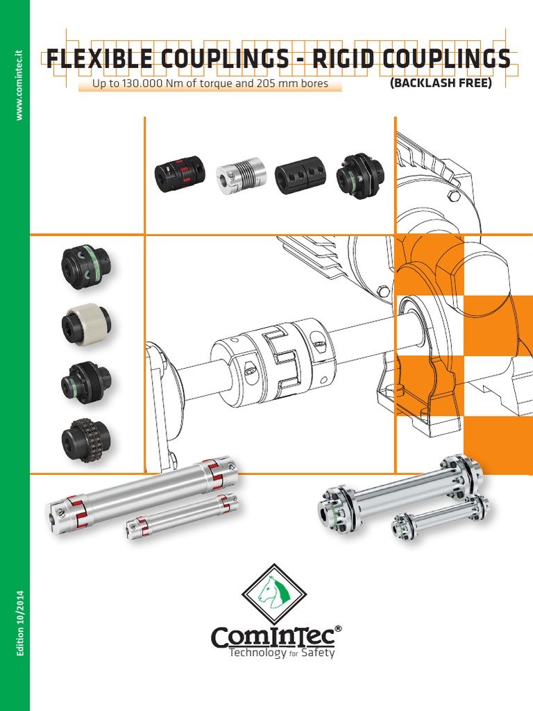 ComInTec Coupling Catalogue | PDF | Mechanical Engineering | Machines