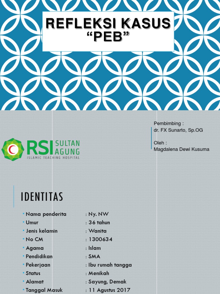 Refleksi Kasus Peb | PDF | Kesehatan Holistik