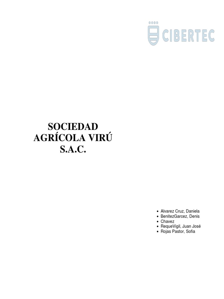 Empresa Viru | PDF | aduana | Logística
