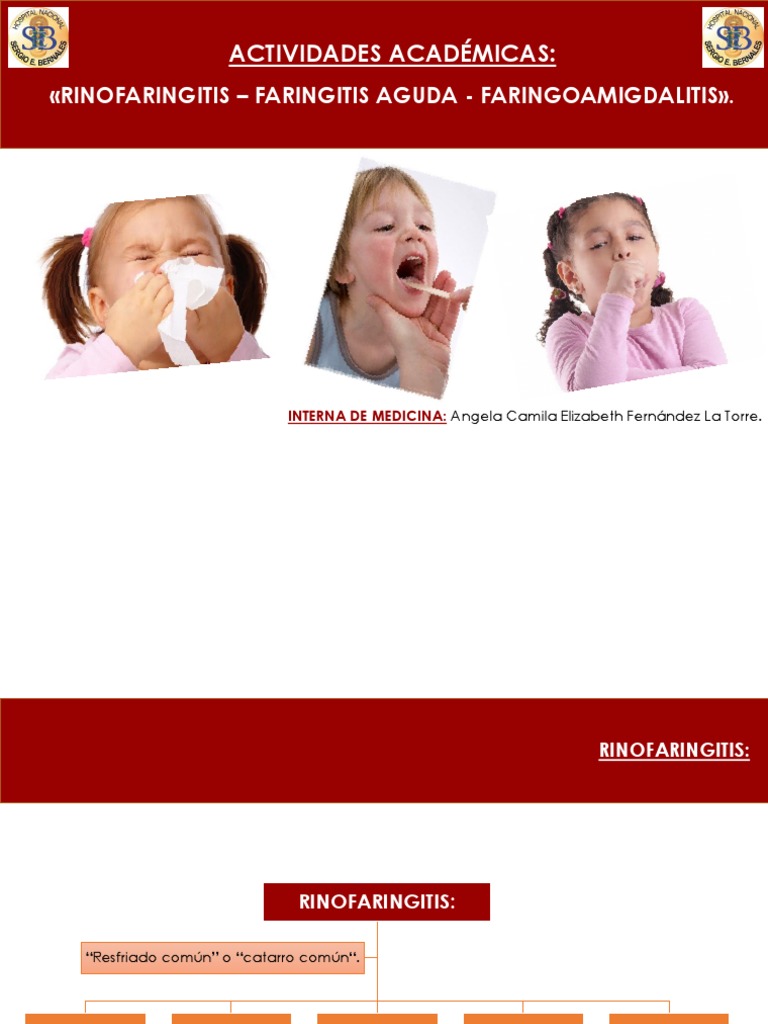 RinoF. - FA - Faringoamig. Camila Fernández. | PDF | Resfriado comun | Rtt