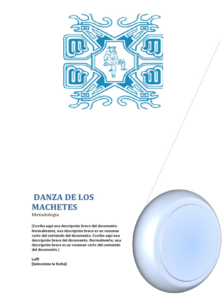Danza de Los Machetes | PDF | Softlines (venta minorista) | Moda