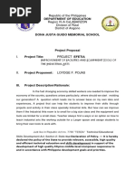 Project Proposal Parts of A Project Proposal | PDF | Risk | Risk Management