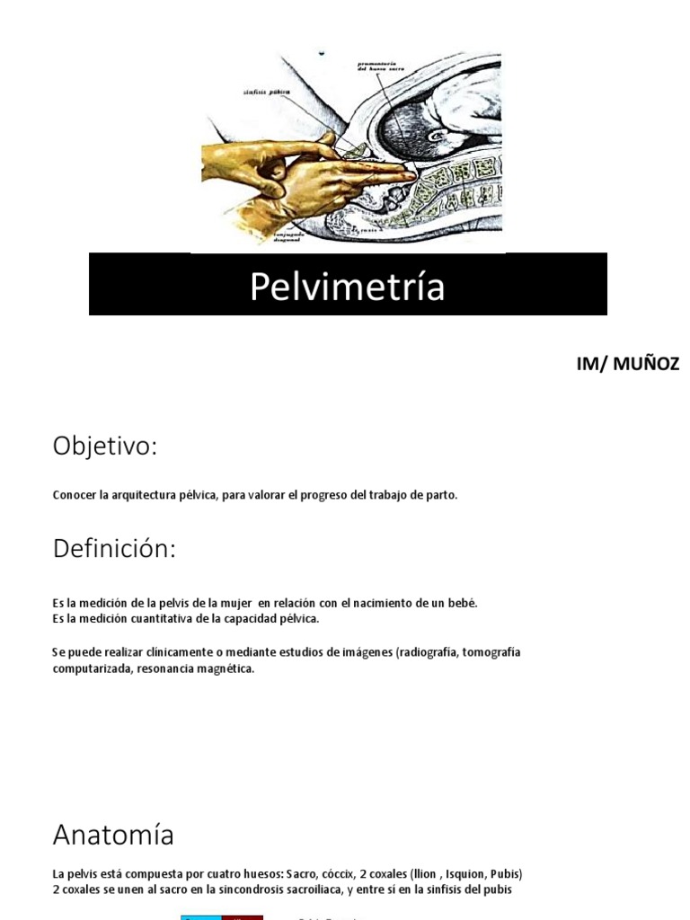 Pelvimetría.pptx | PDF | Pelvis | Sistema musculoesquelético