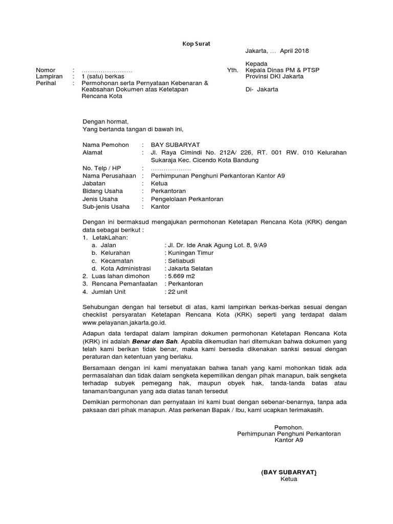 Permohonan Ketetapan Rencana Kota | PDF