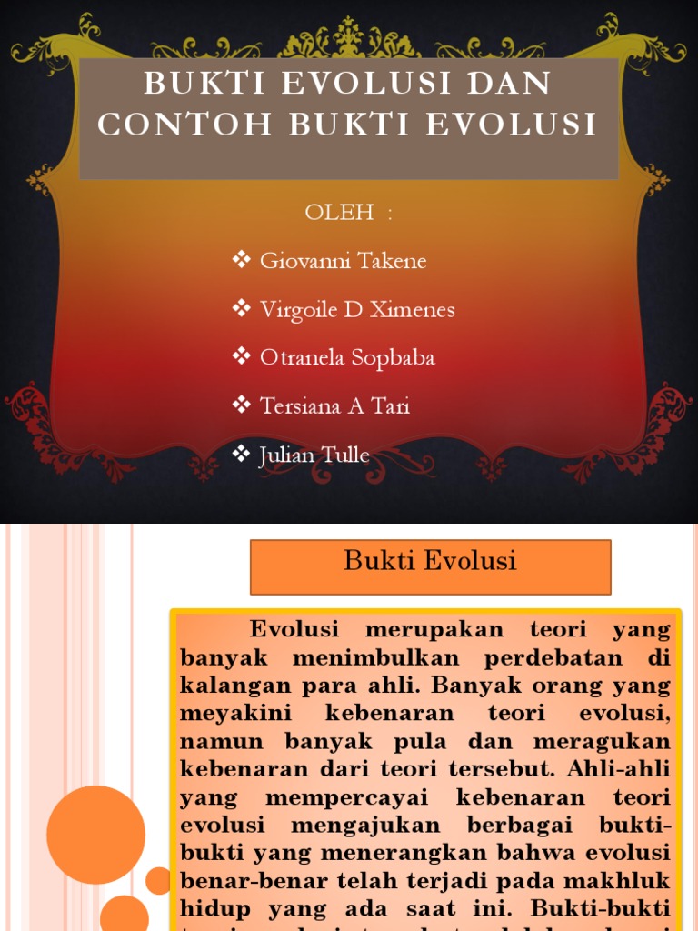 Bukti Evolusi | PDF