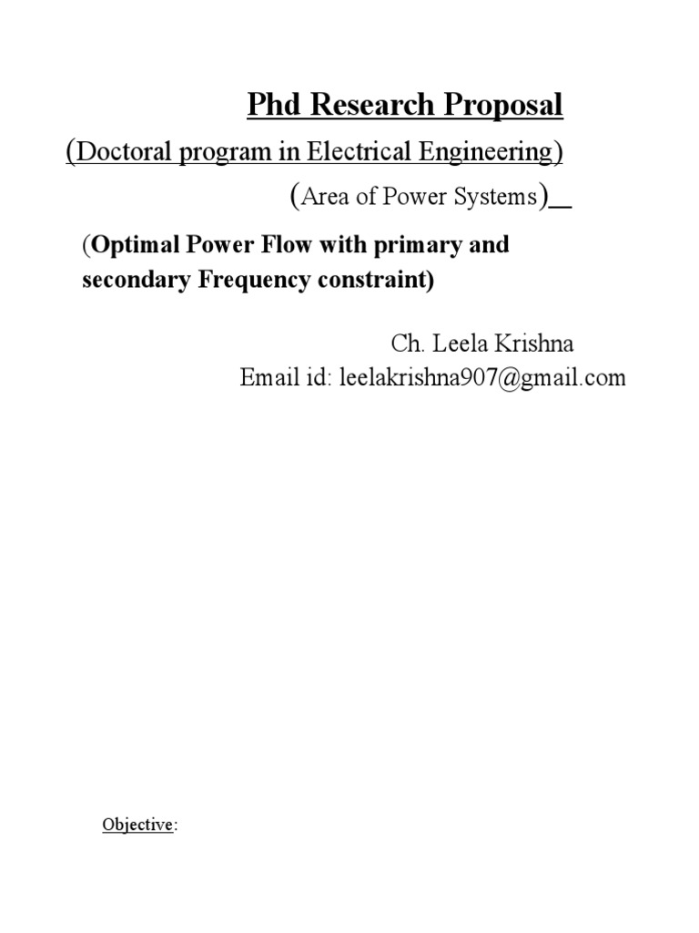 Research Proposal | PDF | Wind Power | Renewable Resources