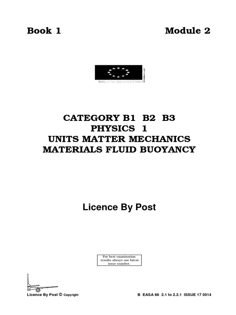 EASA Mod 2 BK 1 Physics | PDF | Proton | Atomic Nucleus