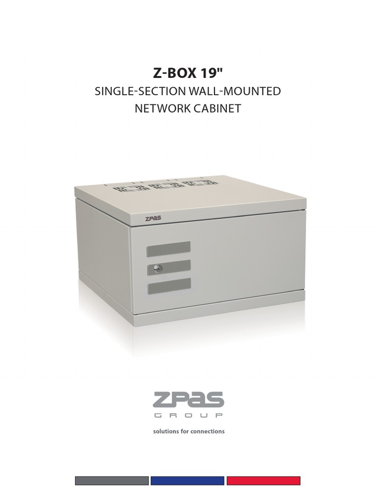 Z BOX ZPAS Wall Mounted Cabinets | PDF | Cabinetry | Door