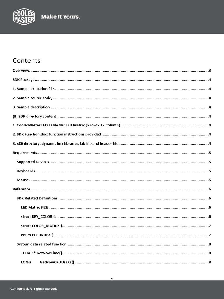 Confidential. All Rights Reserved | Download Free PDF | 64 Bit Computing | Integer (Computer ...