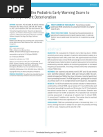 Children's Early Warning Tool | PDF | Patient | Medical Record