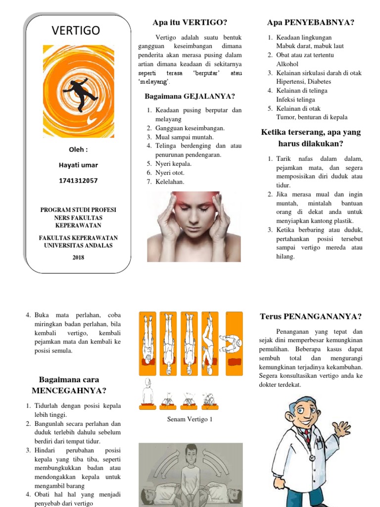 Leaflet Vertigo | PDF