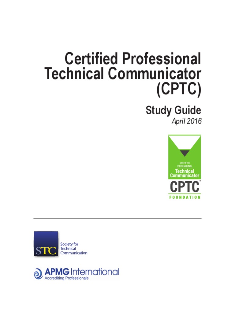CPTC Study Guide | PDF | Technical Communication | Test (Assessment)