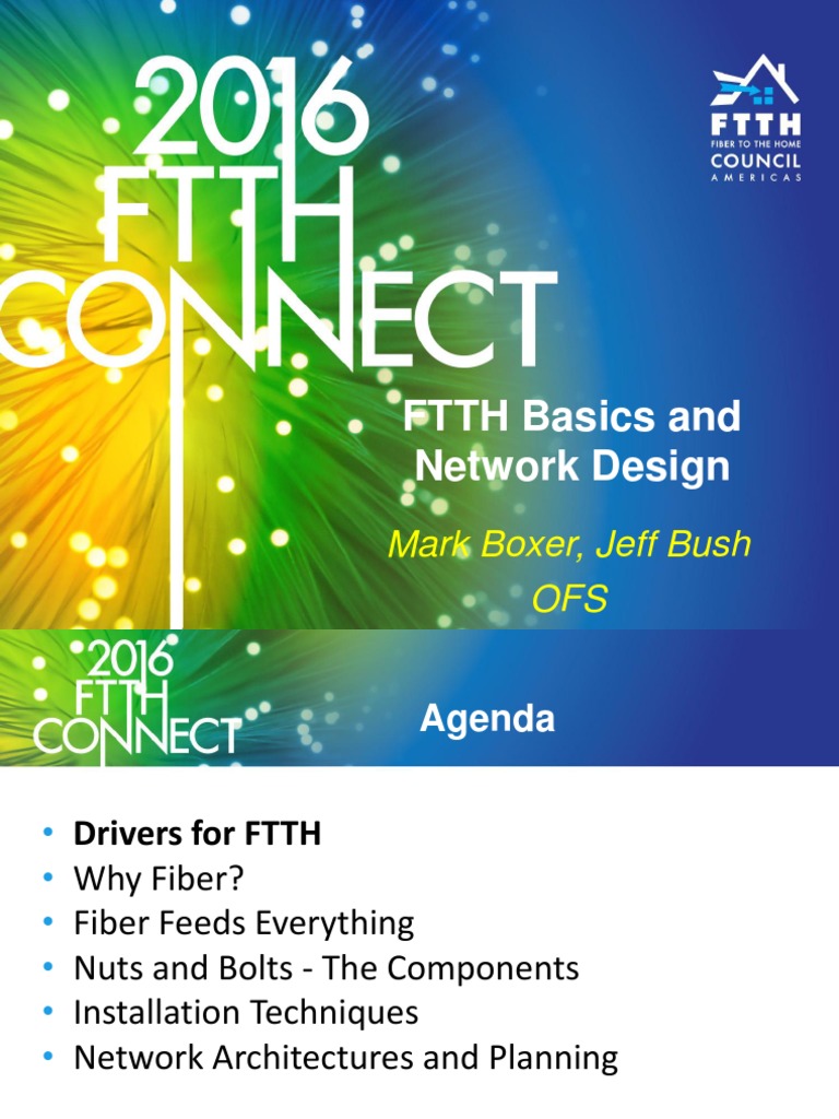 FTTH Network Design Guide | PDF | Fiber To The X | Optical Fiber