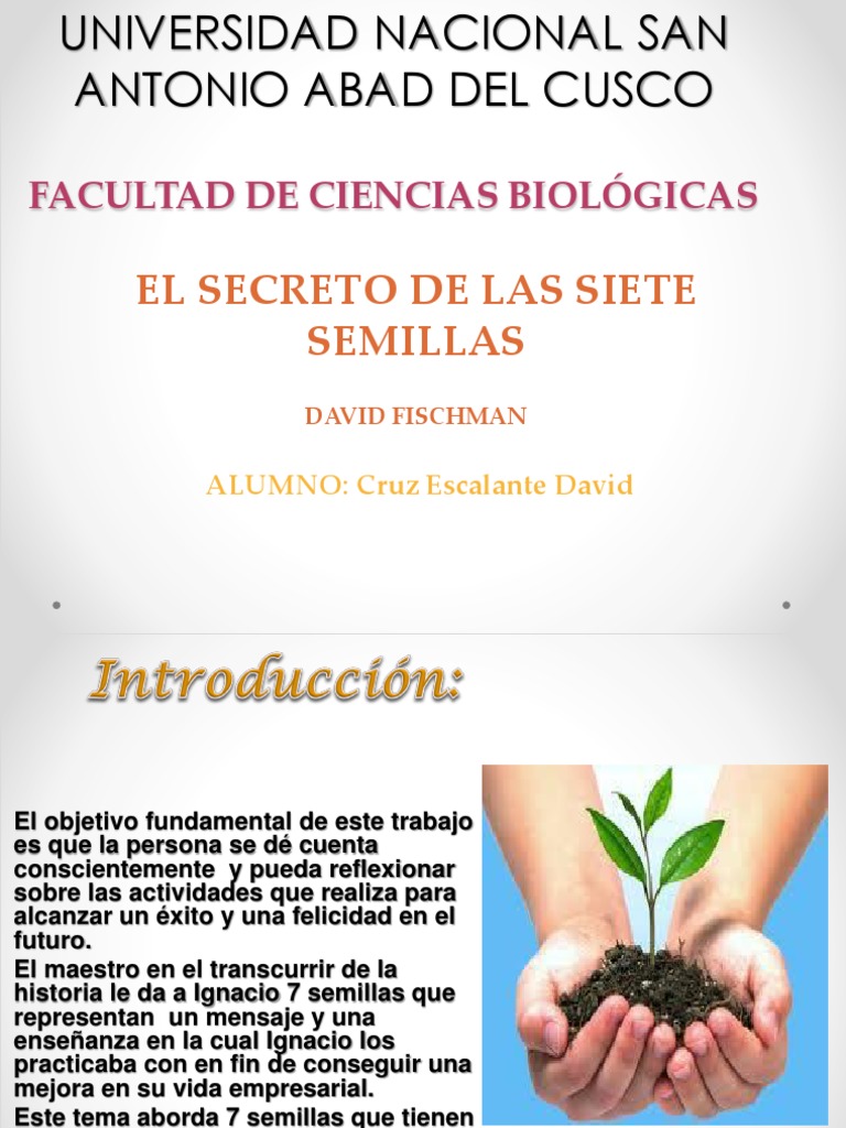 Las Siete Semillas Completo | PDF | Felicidad | Vida