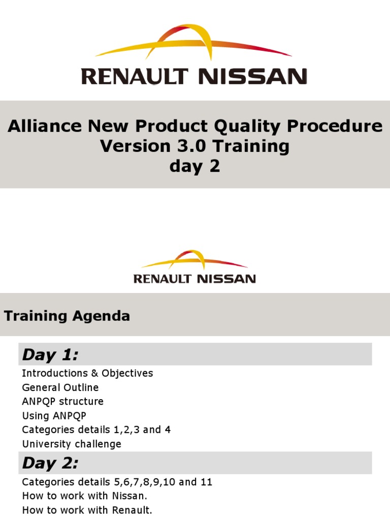 Anpqp 3.0 en Day-2 Fin | PDF | Verification And Validation ...