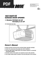 Stanley Vemco Garage Door Opener Owners Manual | PDF