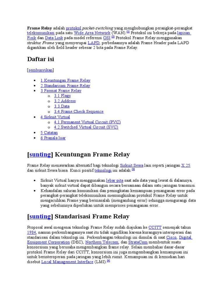 Frame Relay | PDF