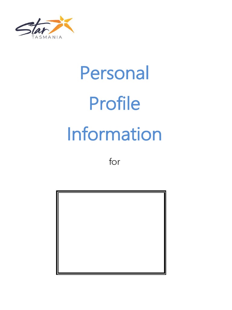 Personal Profile Information | PDF | Meal | Epilepsy