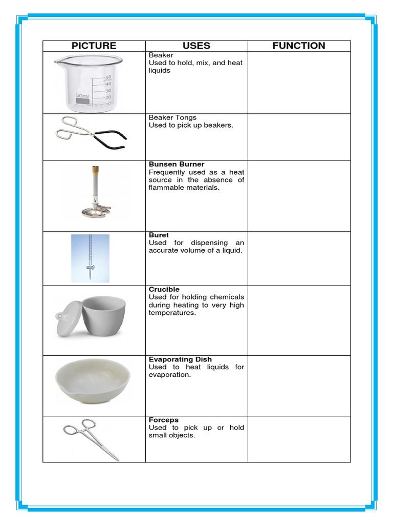 Common Laboratory Tools | PDF