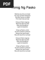 Awiting Pamasko | PDF