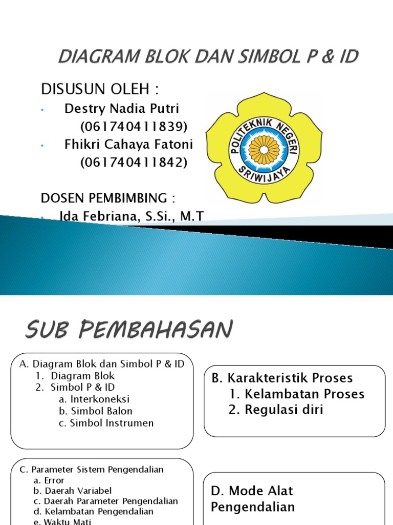 Diagram Blok Dan Simbol P & Id | PDF