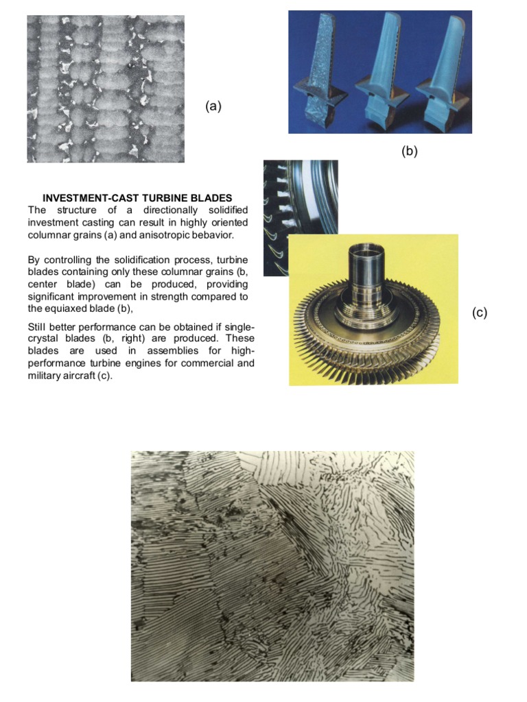Investment-Cast Turbine Blade Insights | PDF | Computers | Technology ...