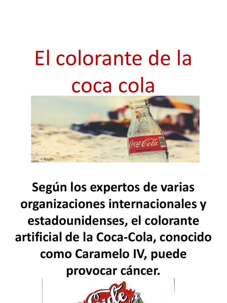 El Colorante de La Coca Cola | PDF
