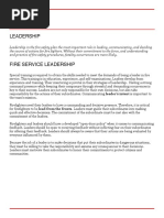 NFCC Leadership Framework Final | PDF | Leadership | Mentorship