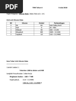 Tabel Satuan Ukuran Penyimpanan Data | PDF