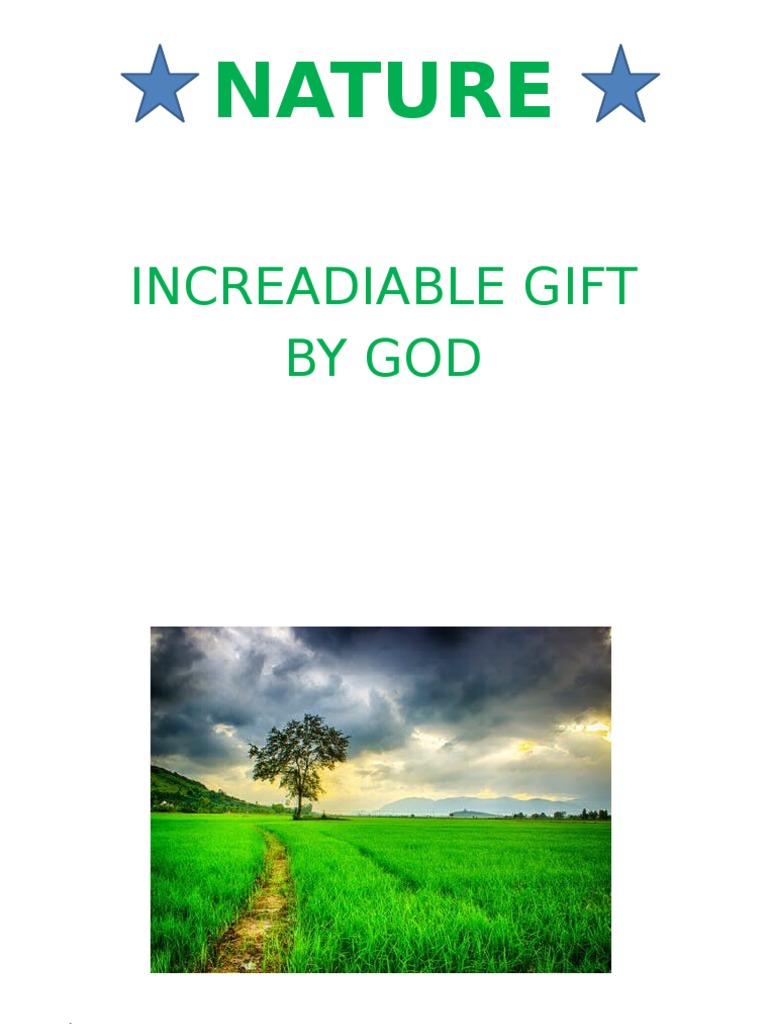 Importance of Nature | PDF