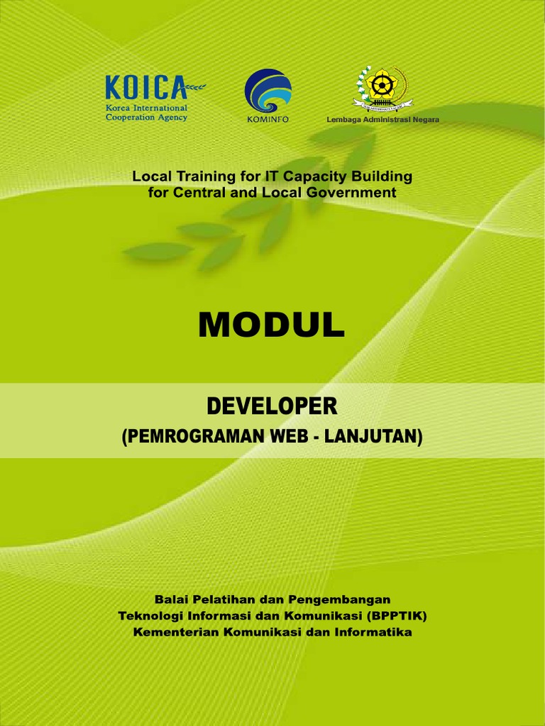 Modul Developer (Pemrograman Web - Lanjutan) | PDF