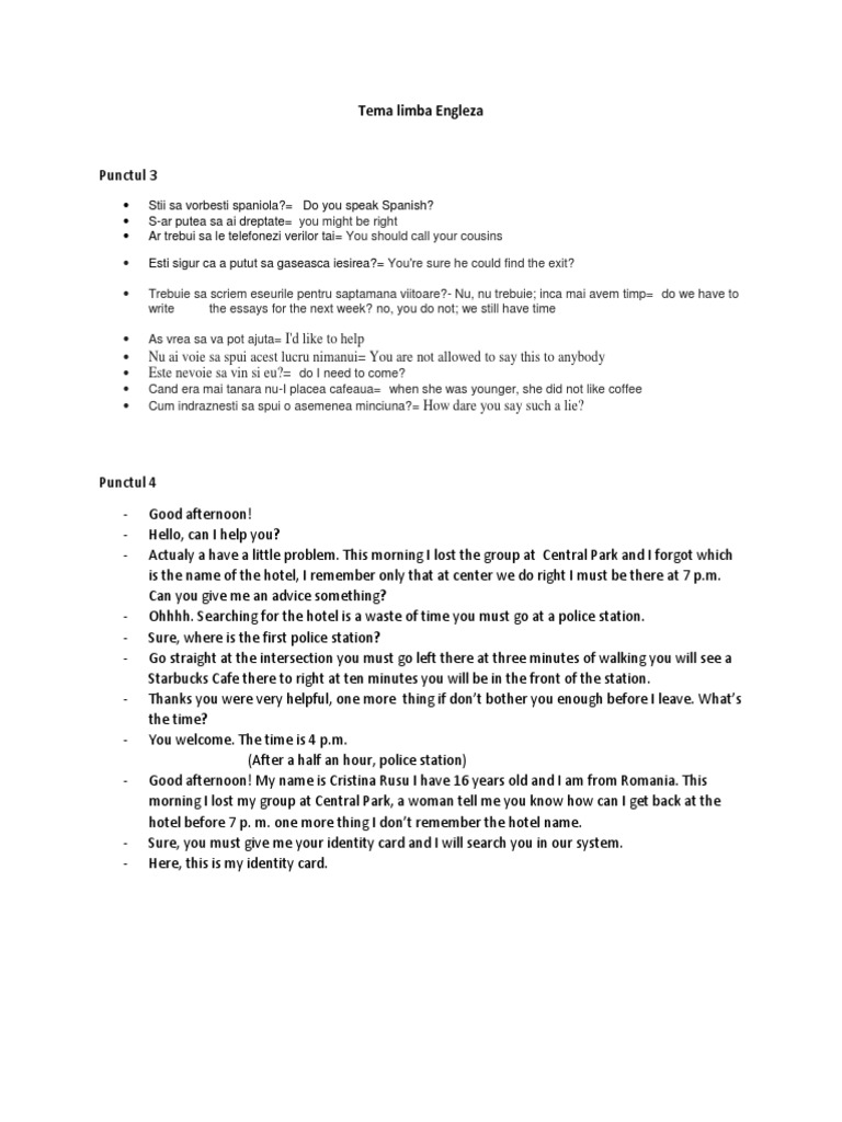 English-Romanian Language Guide | PDF | Self-Improvement