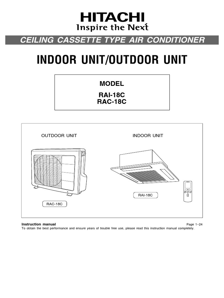 Rai Rac-18c | PDF | Air Conditioning | Hvac